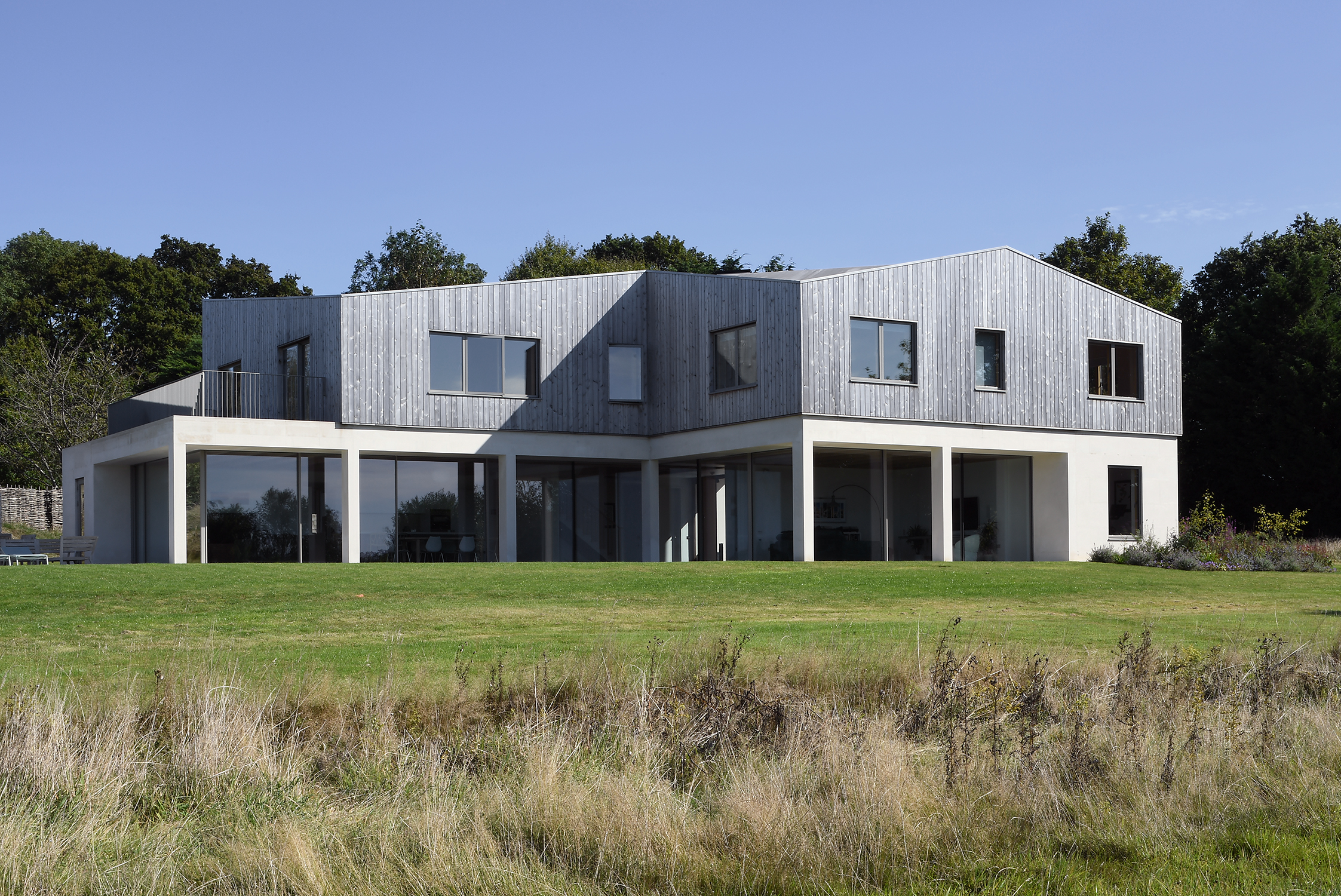 Field House by Wilkinson King Architects: A Hybrid Structural Stone Case Study - Stone Federation GB