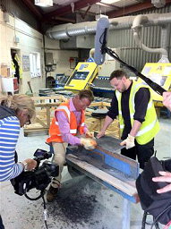 BBC’S Great British Railway Crew Pulls Into Burlington Stone - Stone ...